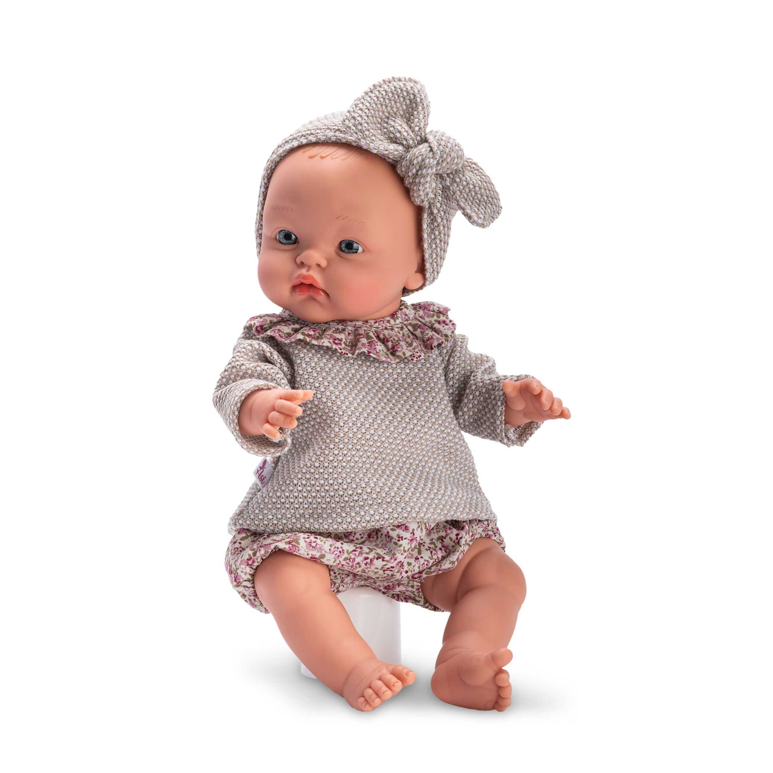 Asi lutka - Beba Alex u bež kompletiću | Mini Mondo