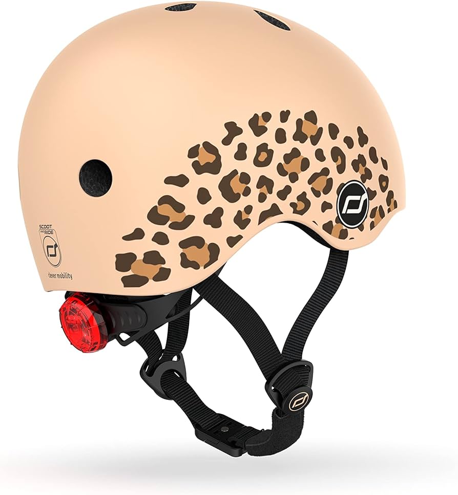 Scoot and Ride - Kaciga za decu Leopard XXS | Mini Mondo