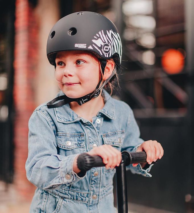 Scoot and Ride - Kaciga za decu Zebra XXS | Mini Mondo